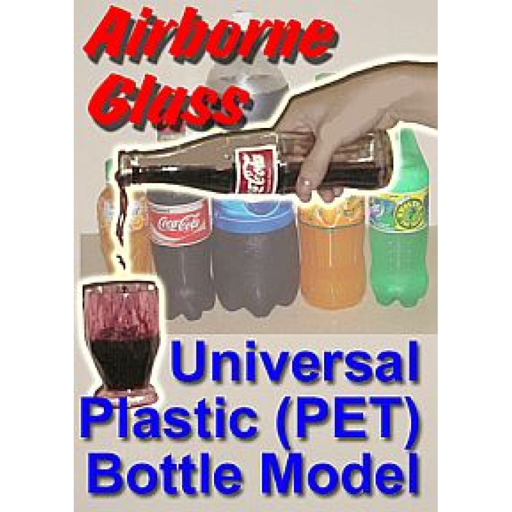 AIRBORNE GLASS PLASTIC BOTTLE MODEL - KM0273