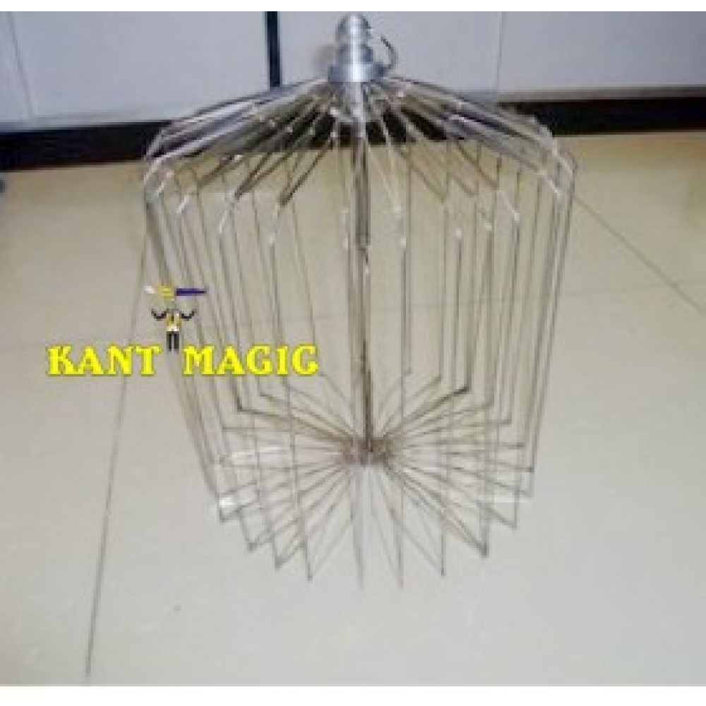 APPEARING BIRD CAGE - STEEL, LARGE - KM0237