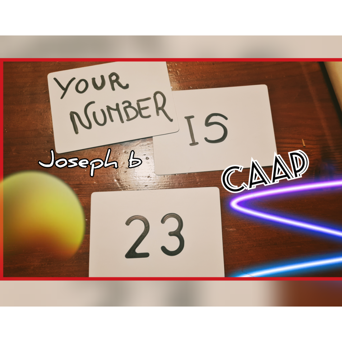 CARD AT ANY PREDICTION by Joseph B. (Instant Download) - KM2783