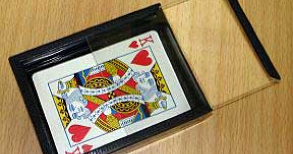 CLEAR CARD CHANGE BOX - KM0518