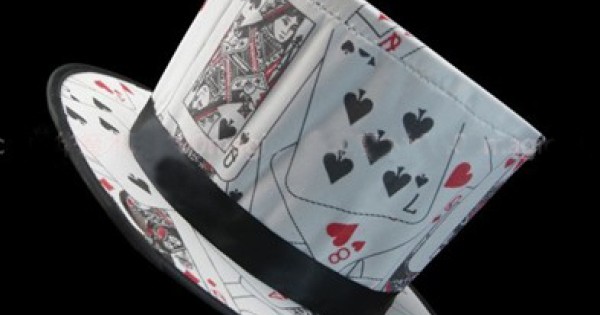 Folding Top Hat - Card Print - KM0754