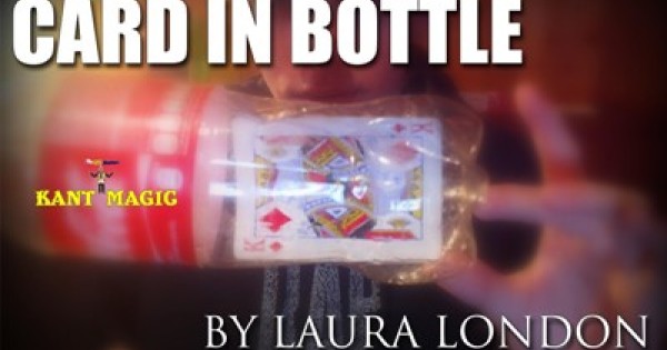 LAURA LONDON - CARD IN BOTTLE - KM0446