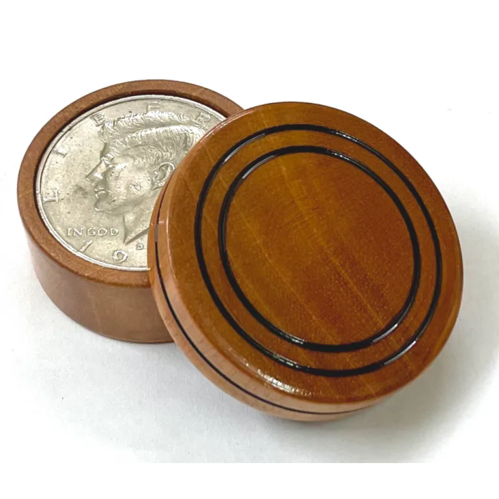 Okito Box - Deluxe Wood (50c Size) - KM2657