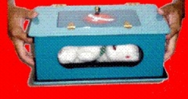 SEE THRU TIP OVER BOX - KM0139